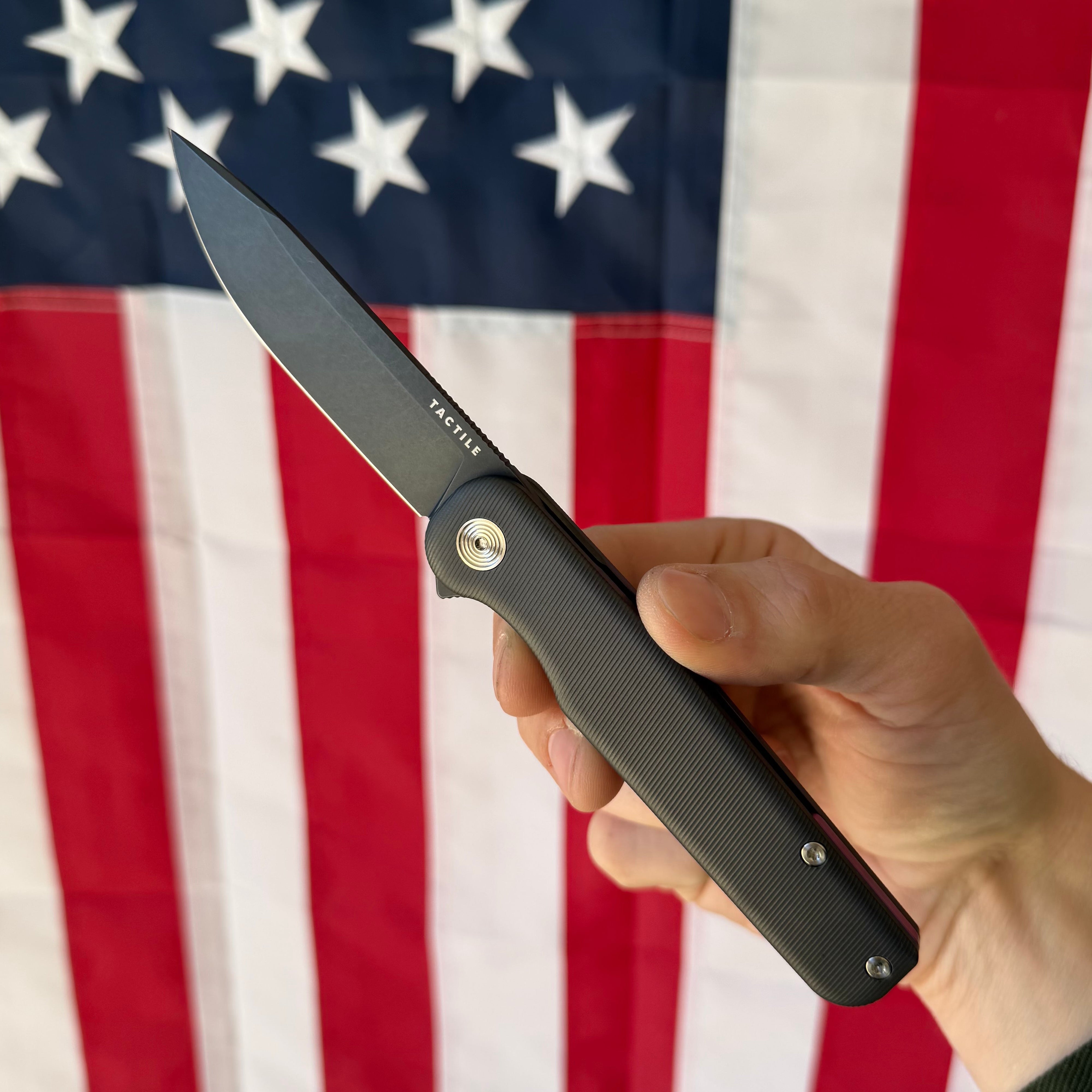The Back Door: Tactile Knife Co. Rockwall Flipper V2 Custom - New ...