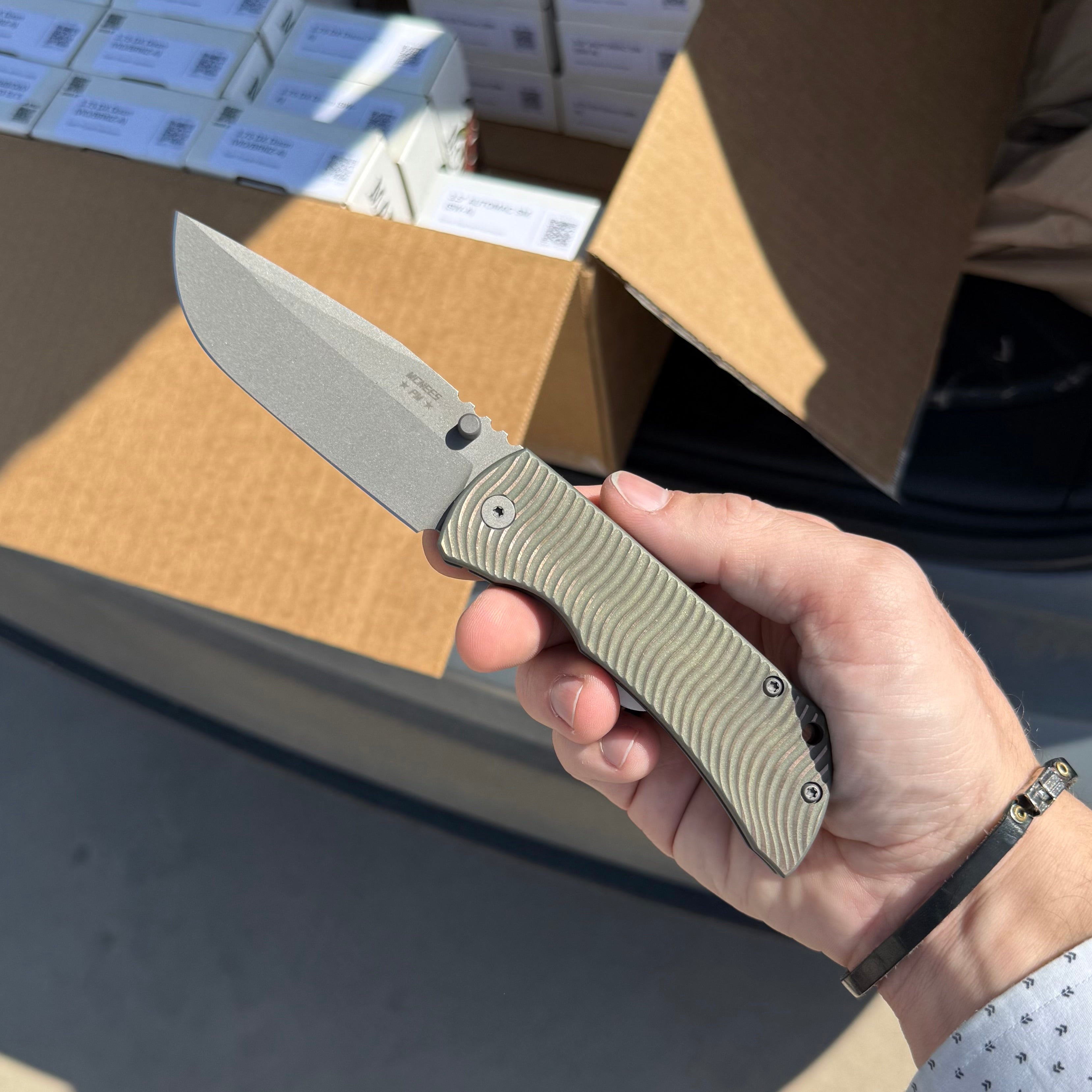 DP Swerve Green Atomic – Lone Star Knife & Supply
